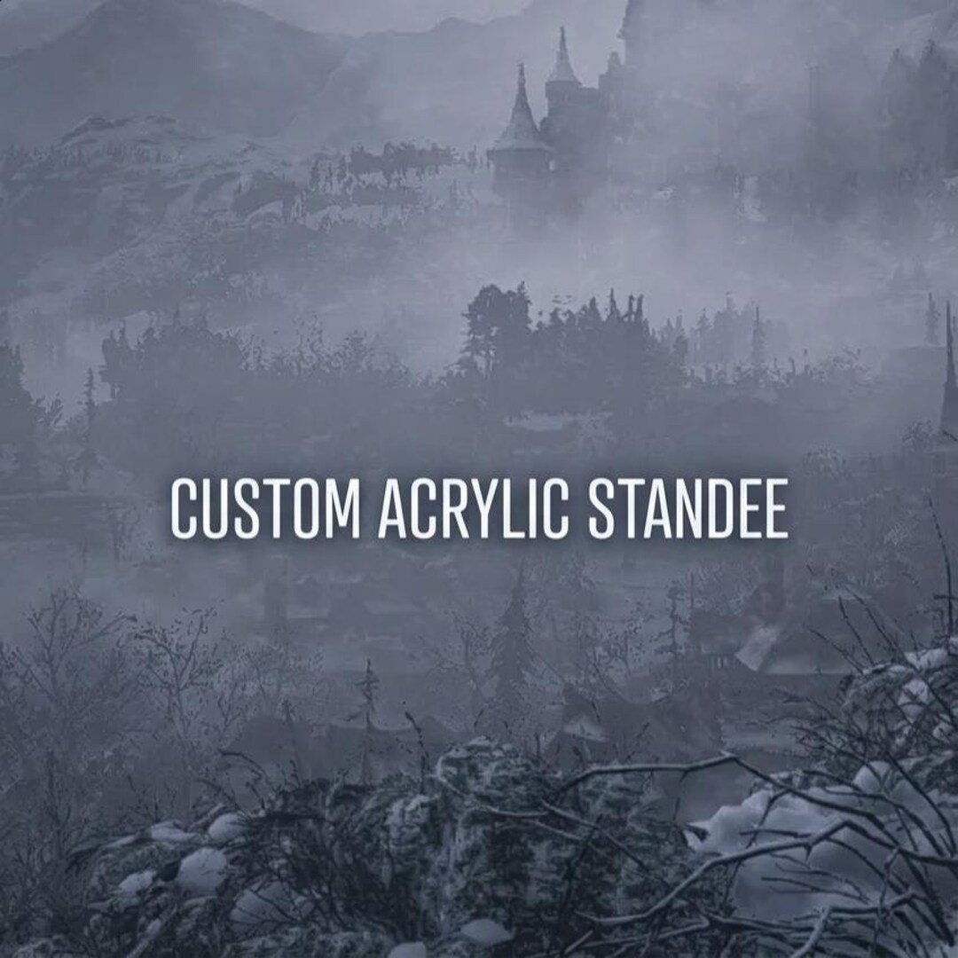 Custom Acrylic Standee for Gaming Peripherals - Etsy