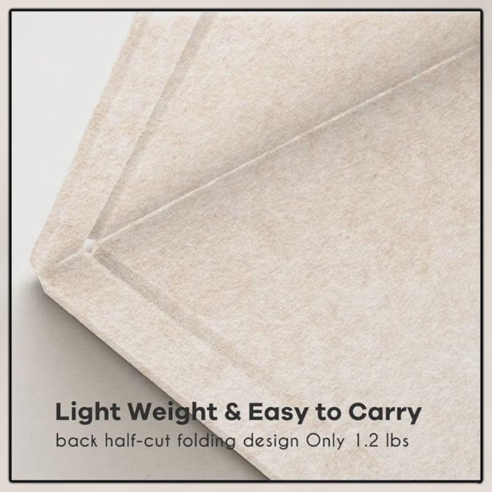 Modern Felt Bulletin Board 35x17.5" – Foldable Wall Pin Board With 20 ...