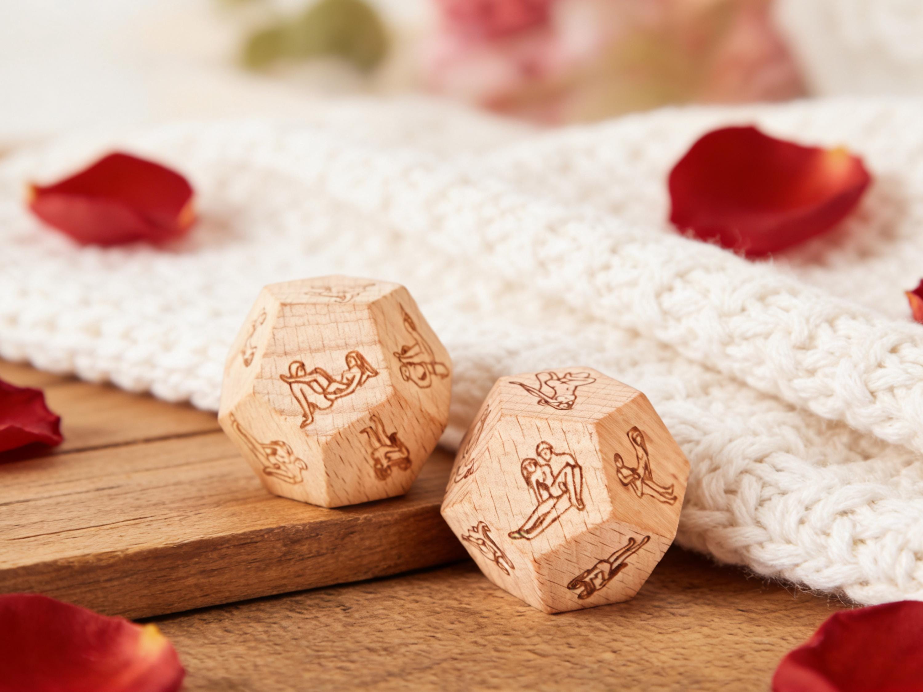 Valentines Day Gift Date Night Dice Gifts for Couples 12 Sided Sex ...