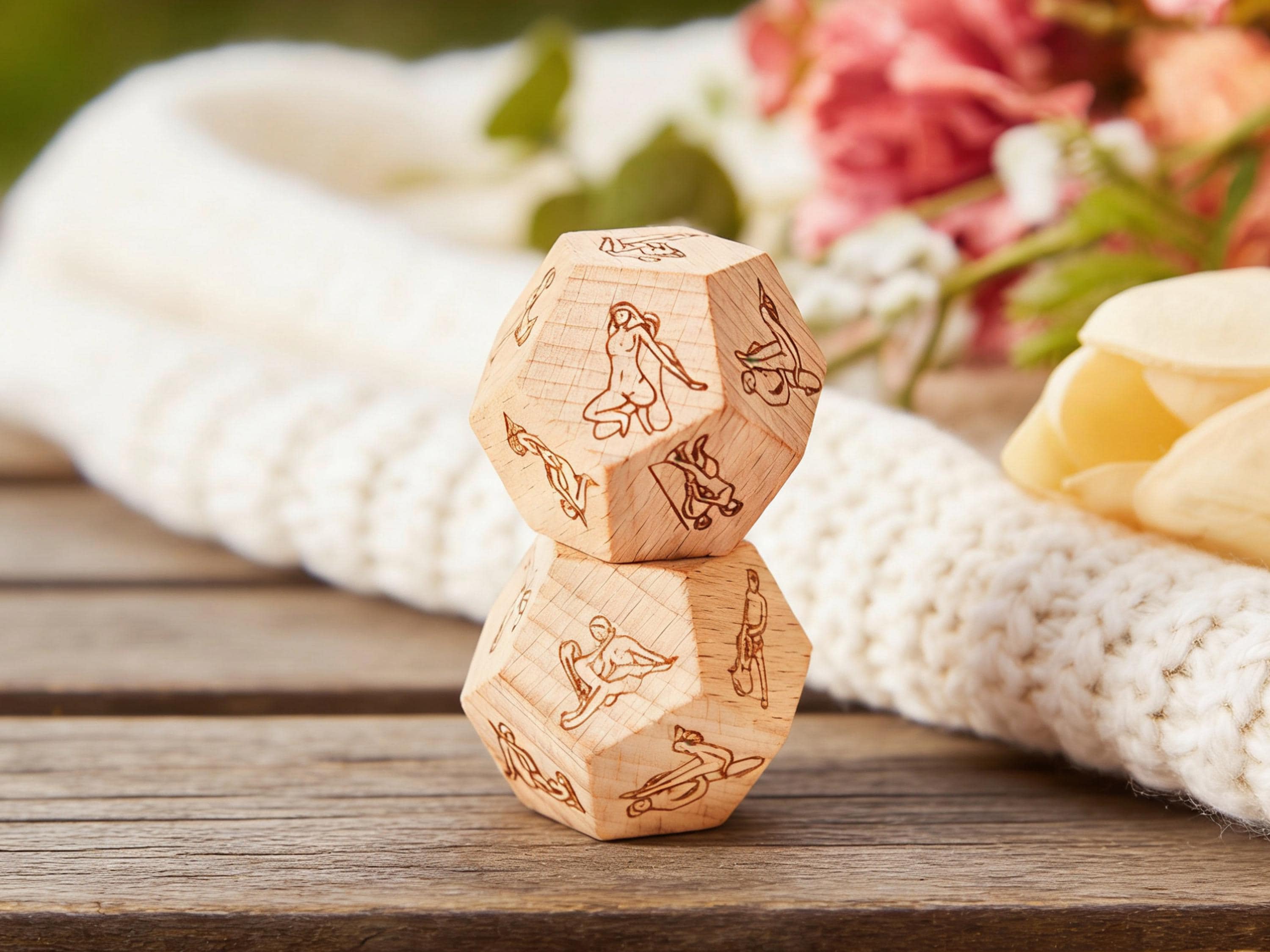 Valentines Day Gift Date Night Dice Gifts for Couples 12 Sided Sex ...