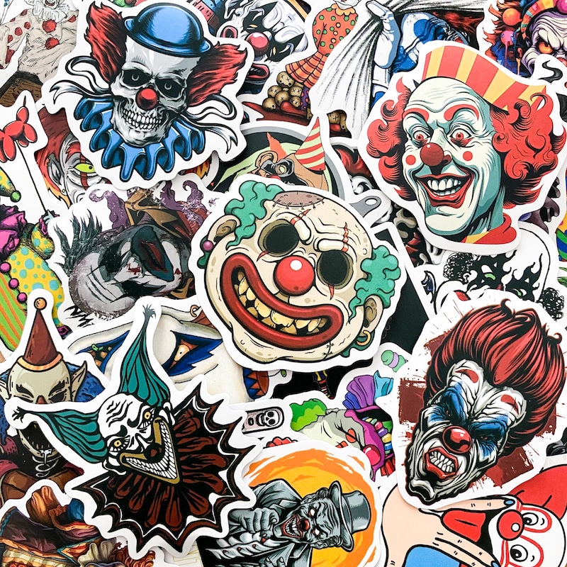 Creepy Stickers - Etsy