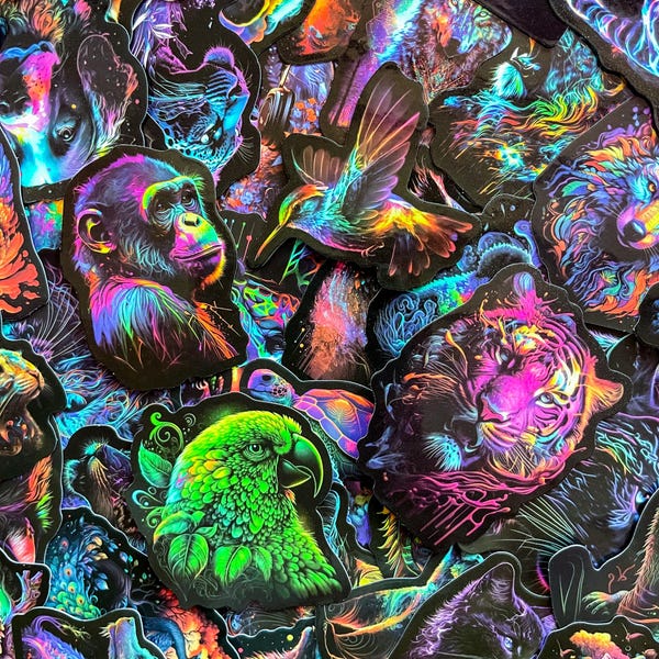 Trippy Sticker - Etsy
