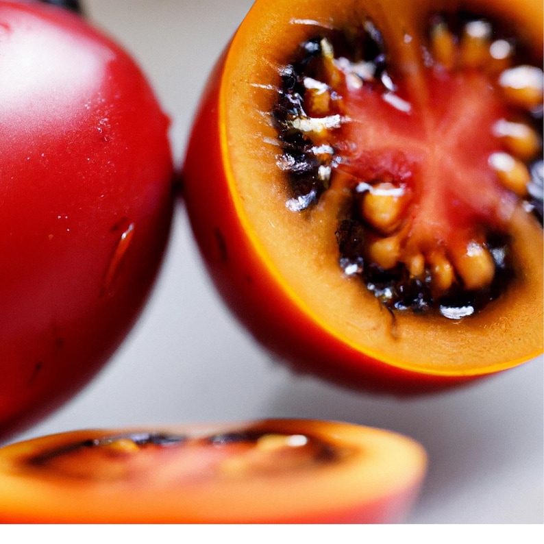 20 Tamarillo Seeds Tomato Tree Cyphomandra Betacea Seeds Exotic Fruit ...