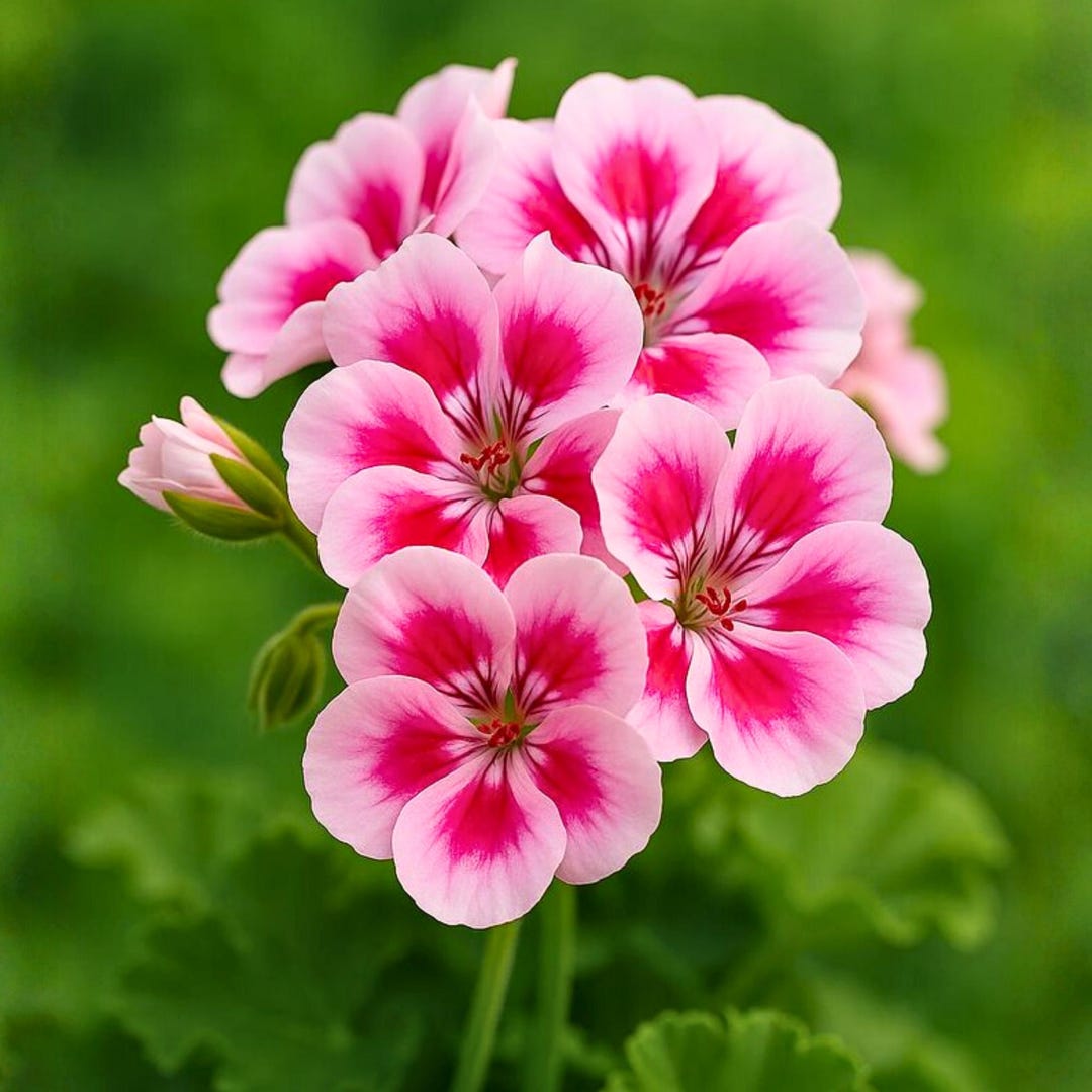 25 Martha Washington Geranium Seeds Regal Pelargonium Vibrant Ruffled ...