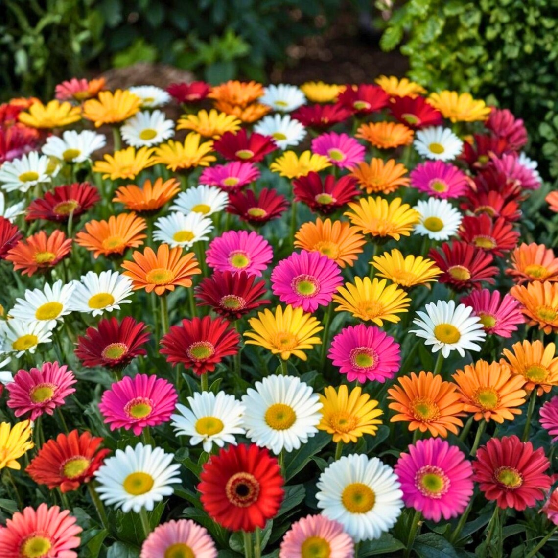 200 semillas de gerbera Jameson II Mix, flores de jardín de colores ...