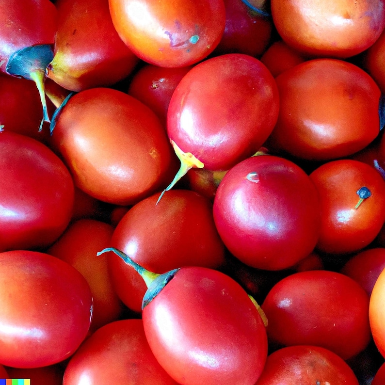 20 Tamarillo Seeds Tomato Tree Cyphomandra Betacea Seeds Exotic Fruit ...