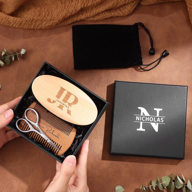 Beard Care Set Scissors - Etsy