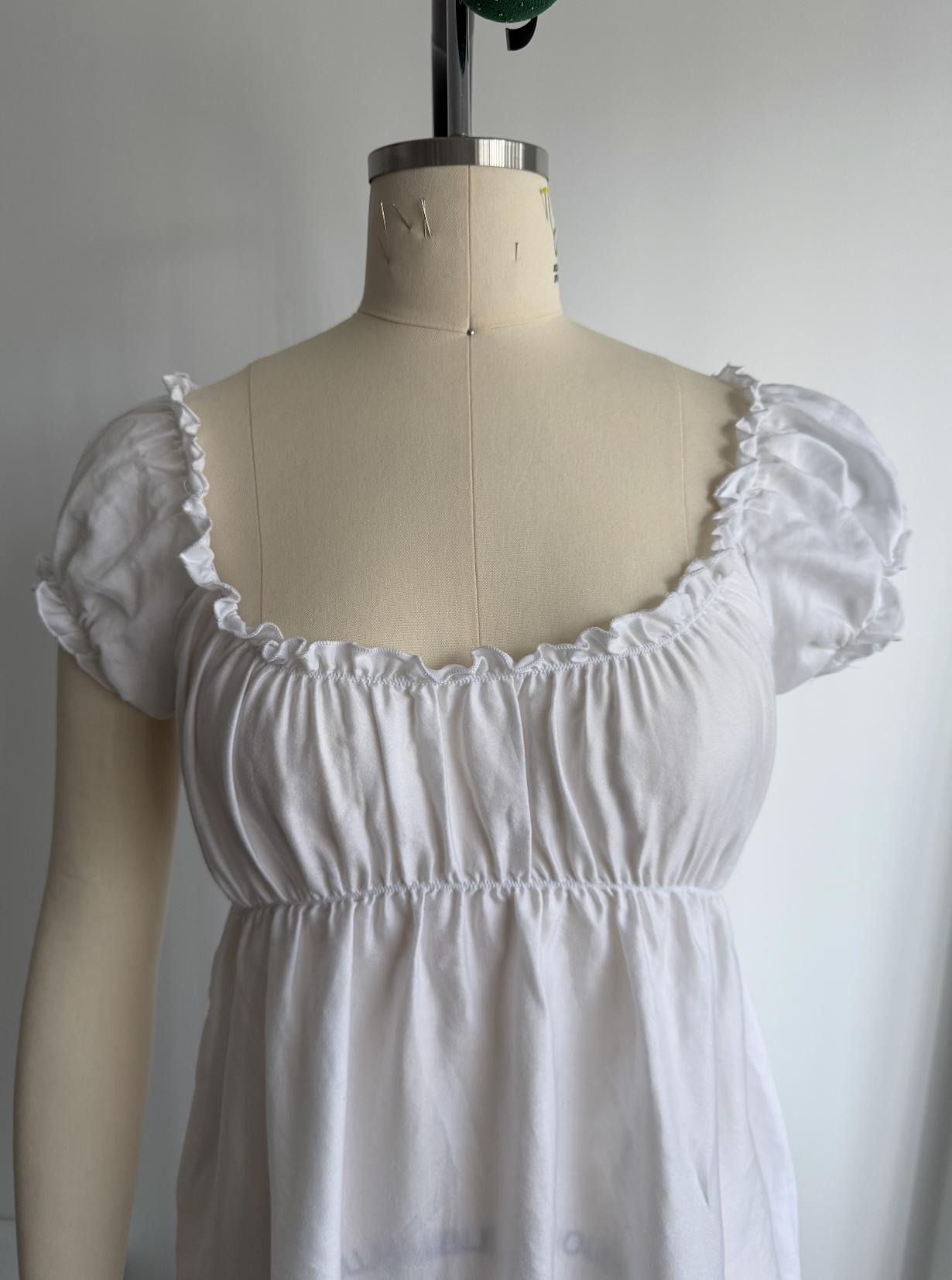 Victorian Nightgown Sewing Pattern: Beginner-friendly Mini & Maxi (A4 ...