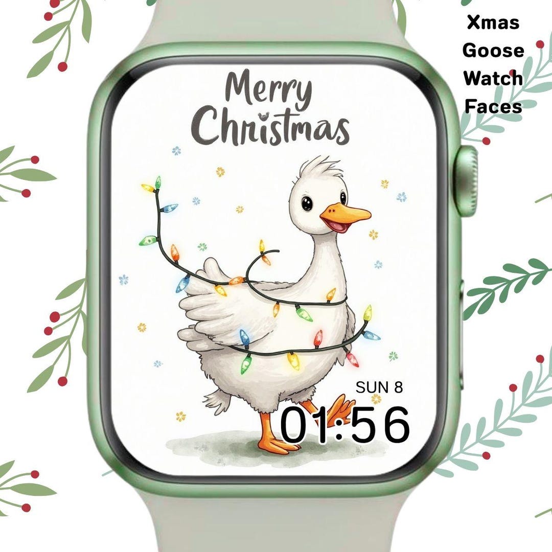 Goose Wrapped in Lights - Etsy