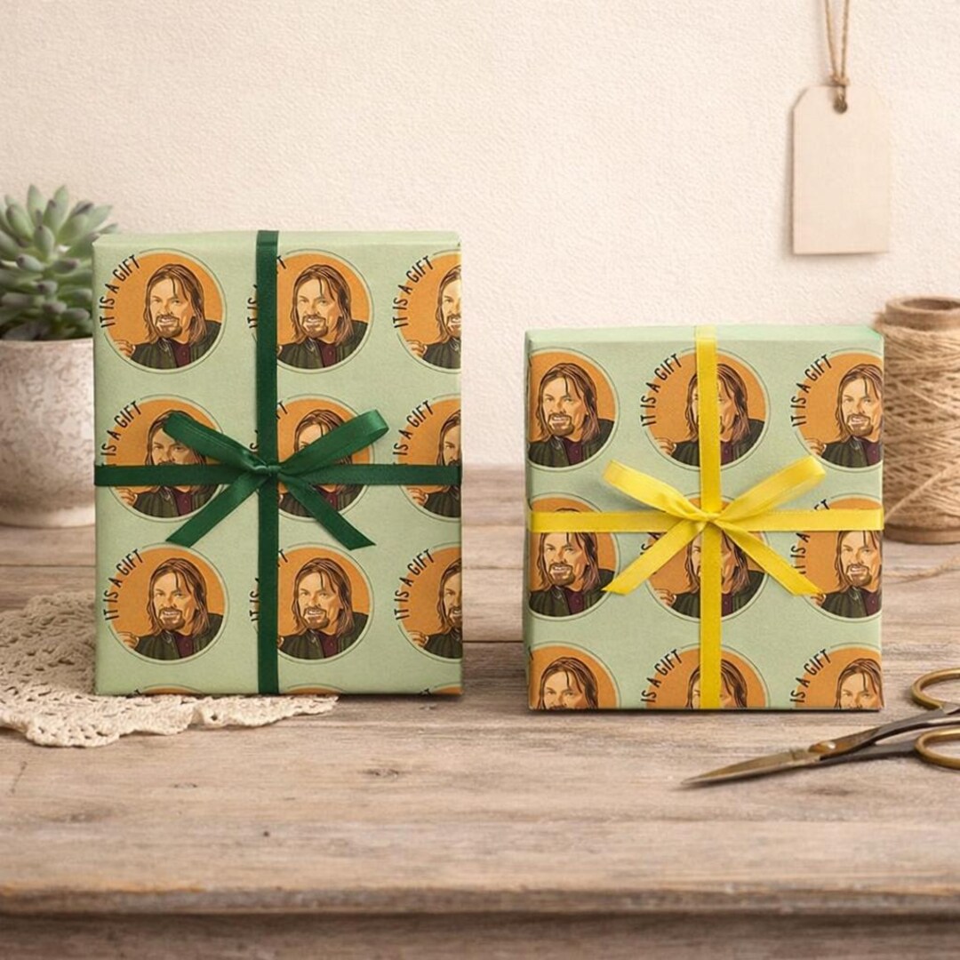 Funny It's a Gift Wrapping Paper Meme Gift Wrap Novelty Humor Gift ...