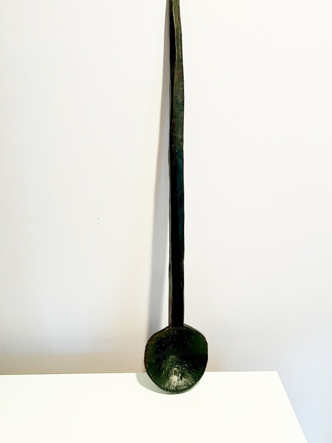 Primitive Sculpted Wood Long Ladle Spoon Kitchen Wall Hanger - Etsy