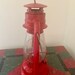 Vintage Chinese Red Railroad Lantern Farmhouse Decor - Etsy