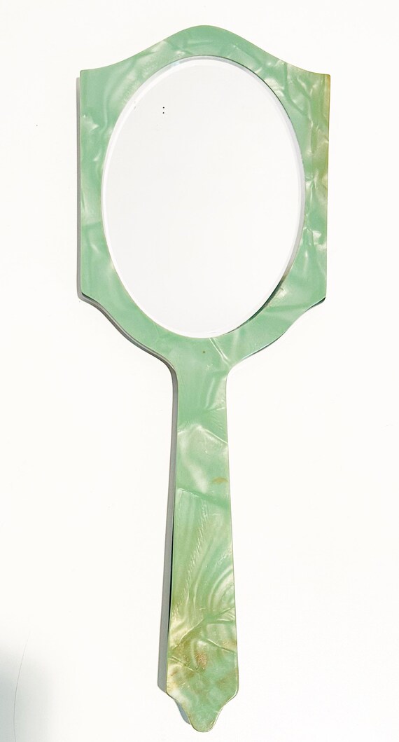 Vintage Bakelite Hand Mirror