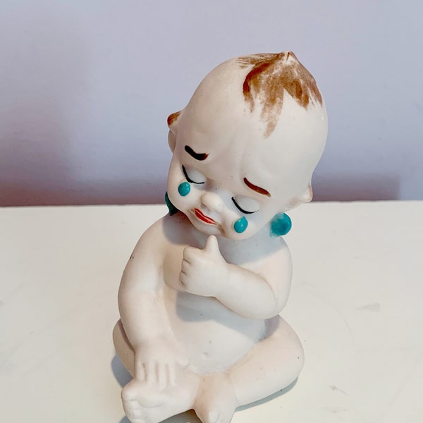 Crying Baby Figurine - Etsy
