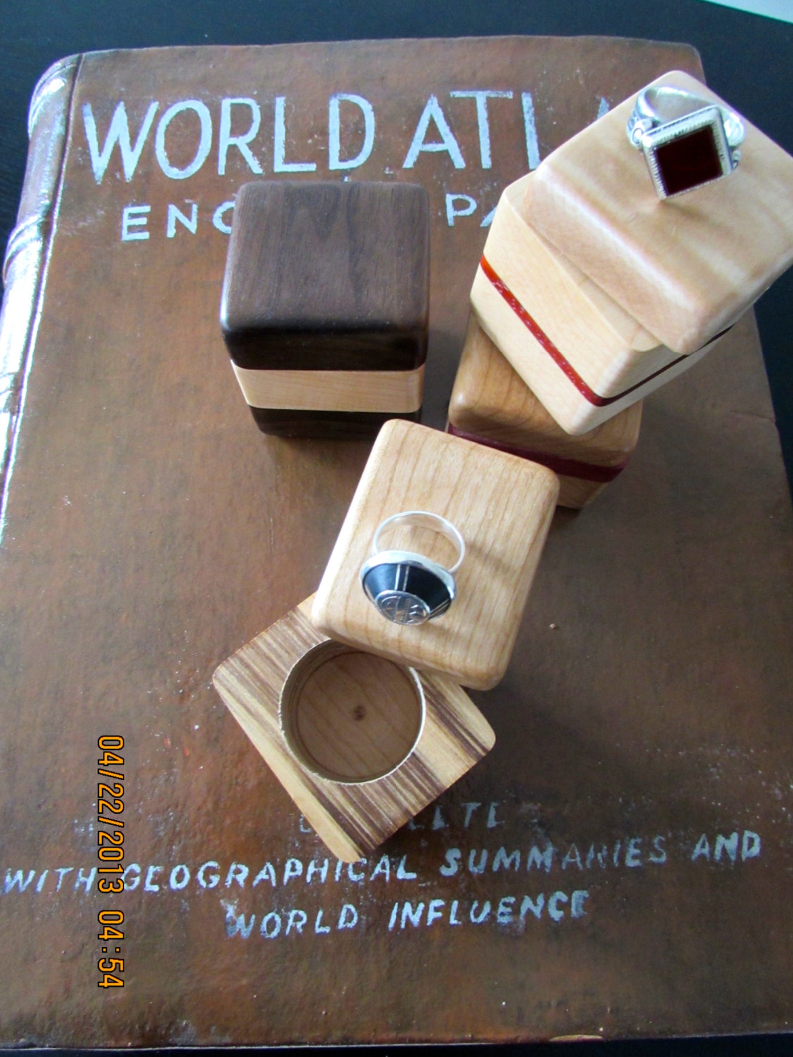 Hand Made Wood Ring Box Presentation Wood Box I Do Ring Box - Etsy