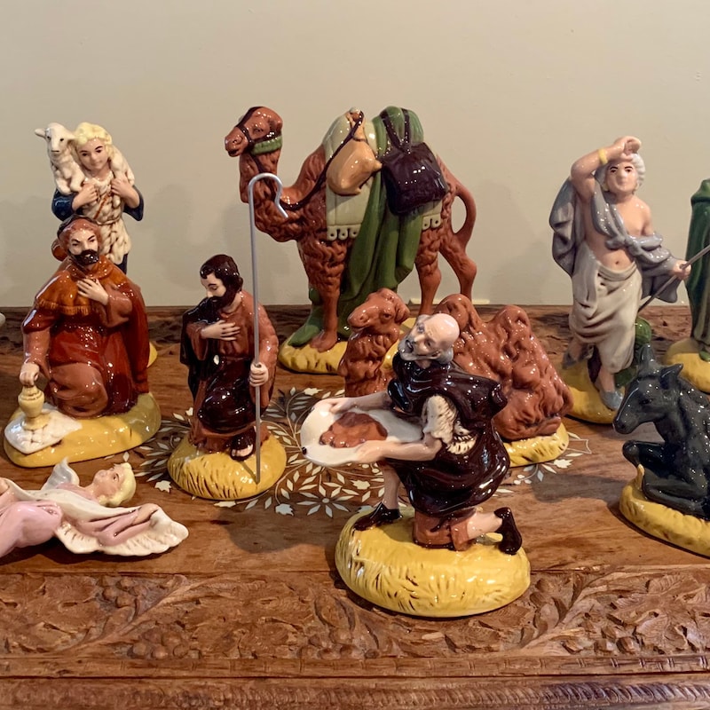 Nativity Set Resin - Etsy