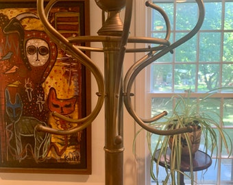 Brass Coat Rack Tree - Etsy