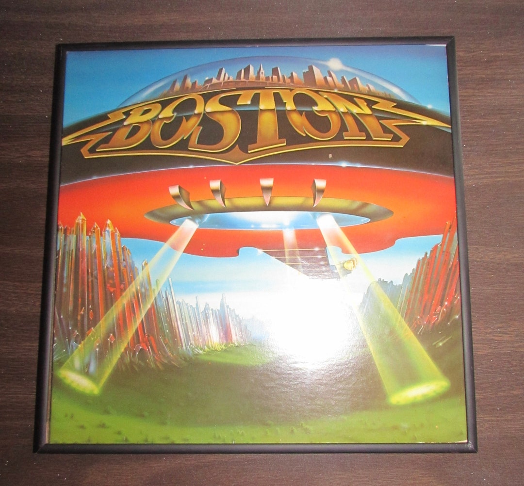 Boston Album Cover 1978 Don't Look Back Framed Wall Art UFO Art - Etsy