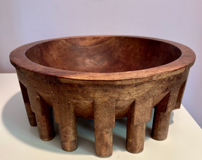 Kava Ceremonial Wood Bowl Fiji Tonga Samoan Islands South Pacific 16 ...