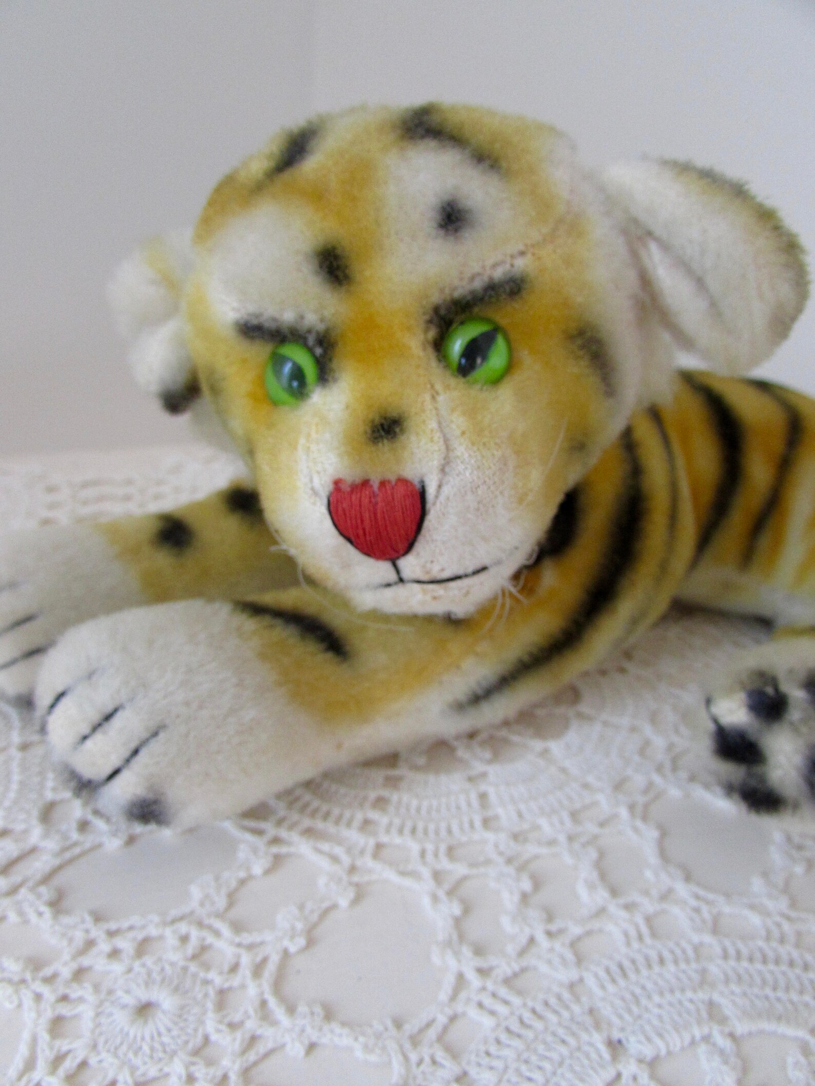 Gunderful Tiger Plush Stuffed Animal Glass Eyes Gund Toys Rare - Etsy