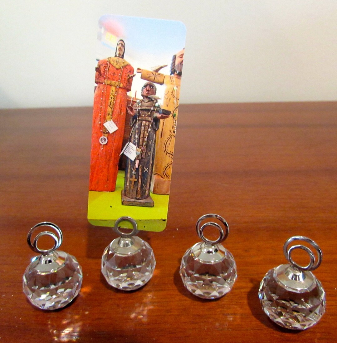 Swarovski Crystal and Silver Place Setting Name Holders - Etsy