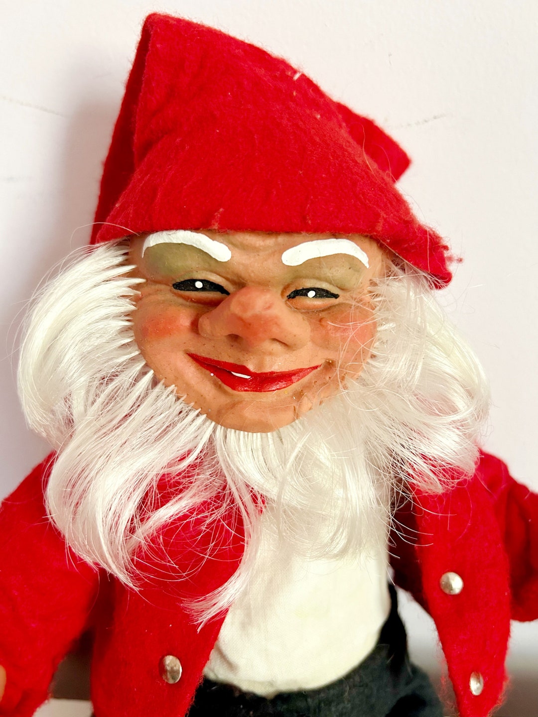 Arne Hasle Christmas Gnome Poseable Latex Rubber Doll - Etsy