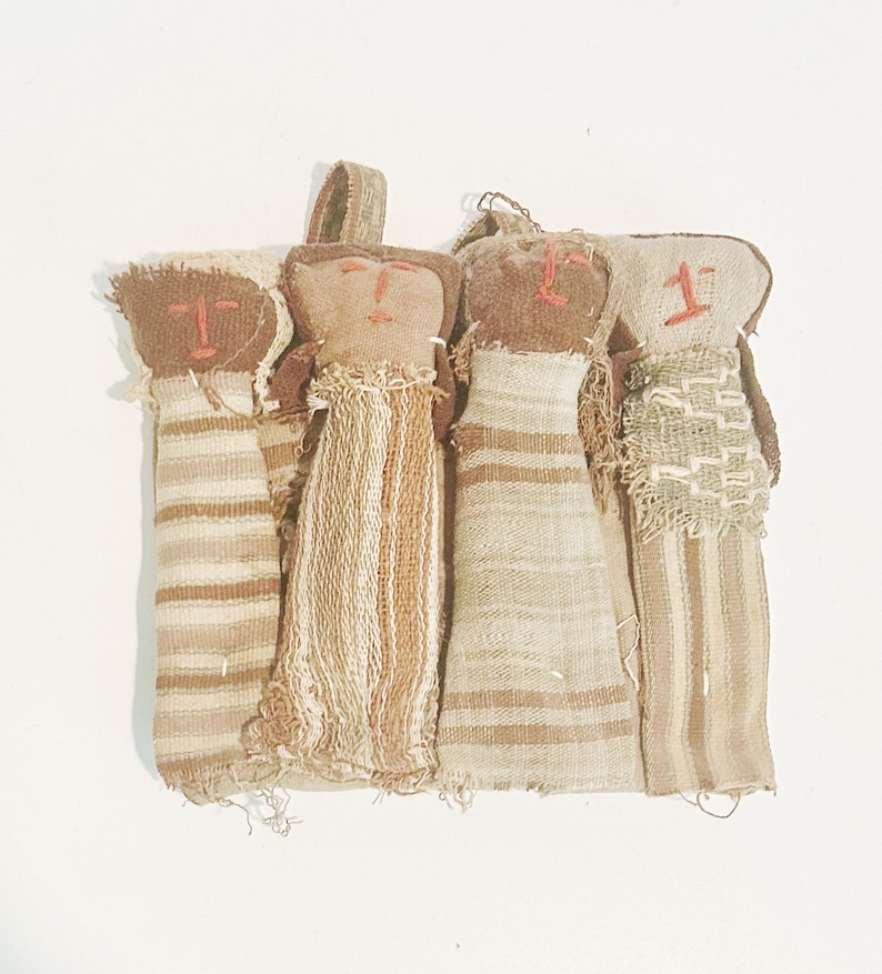 Peruvian Chancay Tribe Burial Dolls Wall Hanging - Etsy