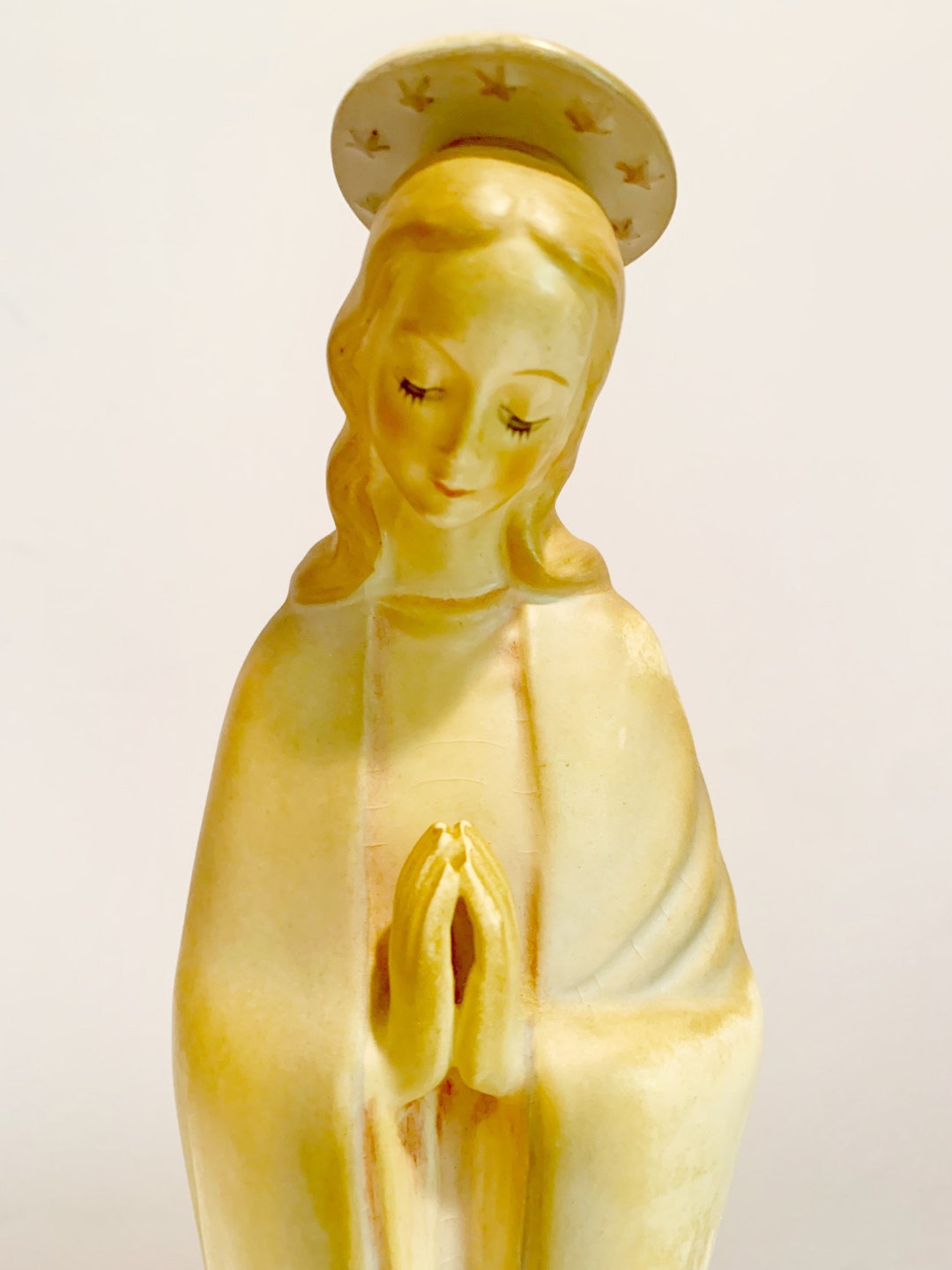 Vintage Goebel Hummel Halo Virgin Mary Madonna Statue - Etsy