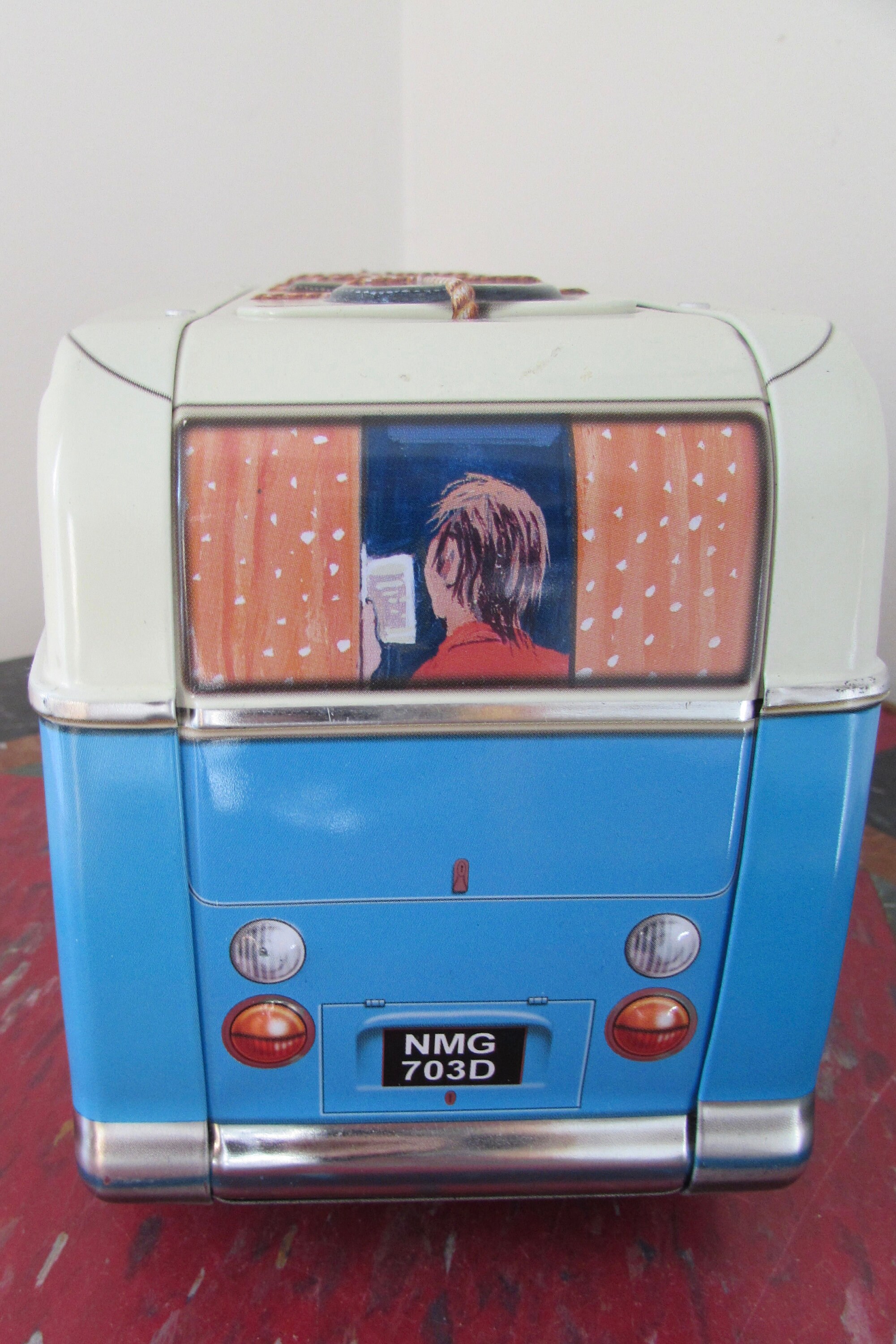 Vintage VW Bus Tin Hippie Bus Peace Love and Happiness | Etsy