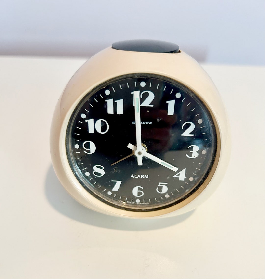 Vintage Bubble Alarm Clock West Germany Mid Century Clocks - Etsy
