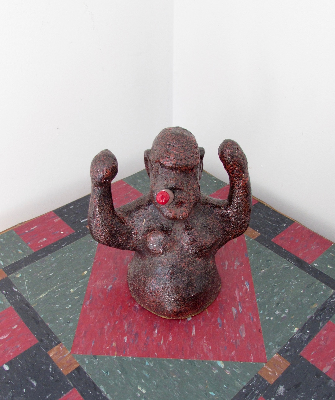 Outsider Art Gorilla Man Smoking A Cigar Man Cave King Kong - Etsy