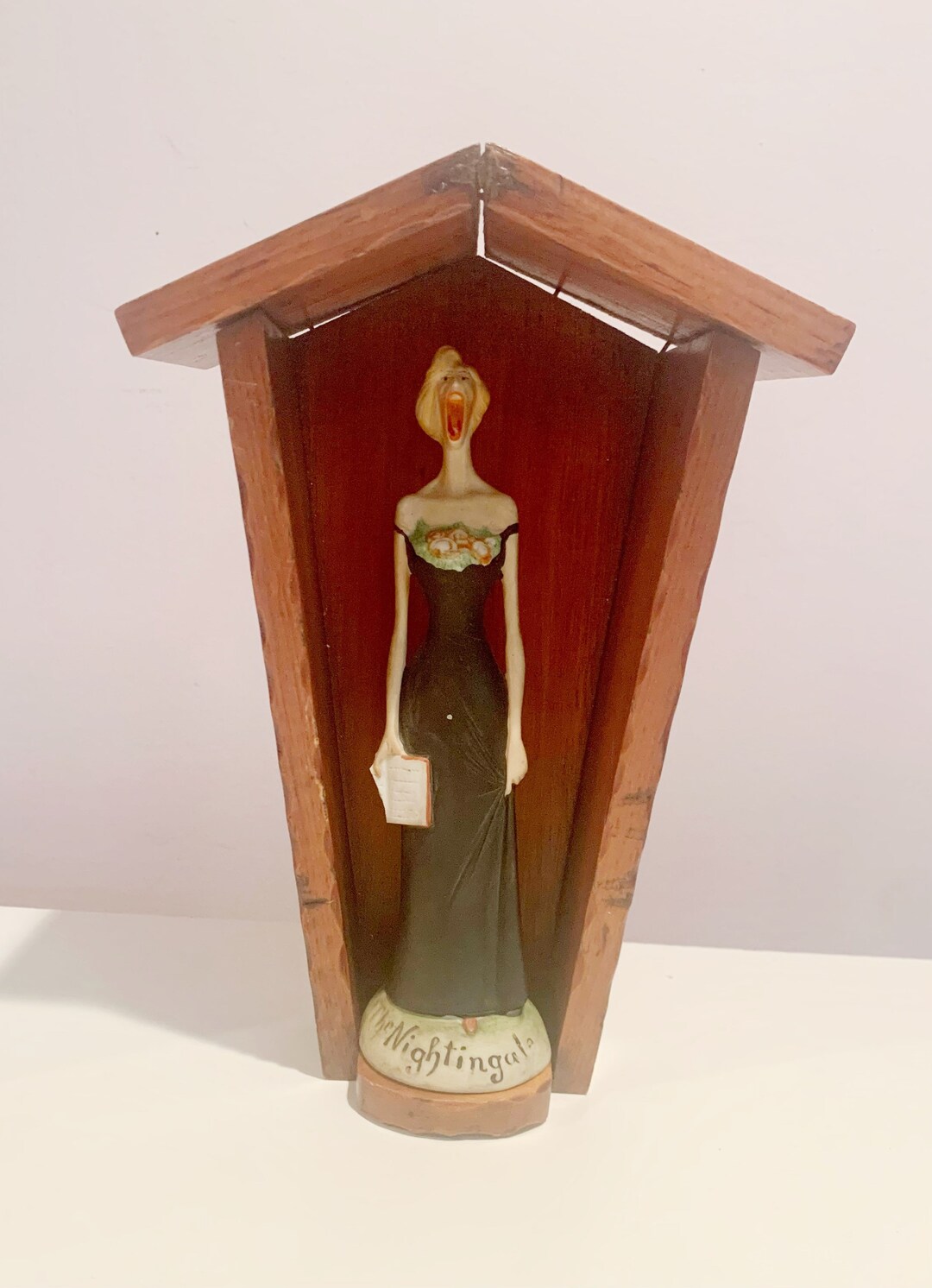 Vintage Hand Made Wooden Chapel Niche for Statue - Etsy