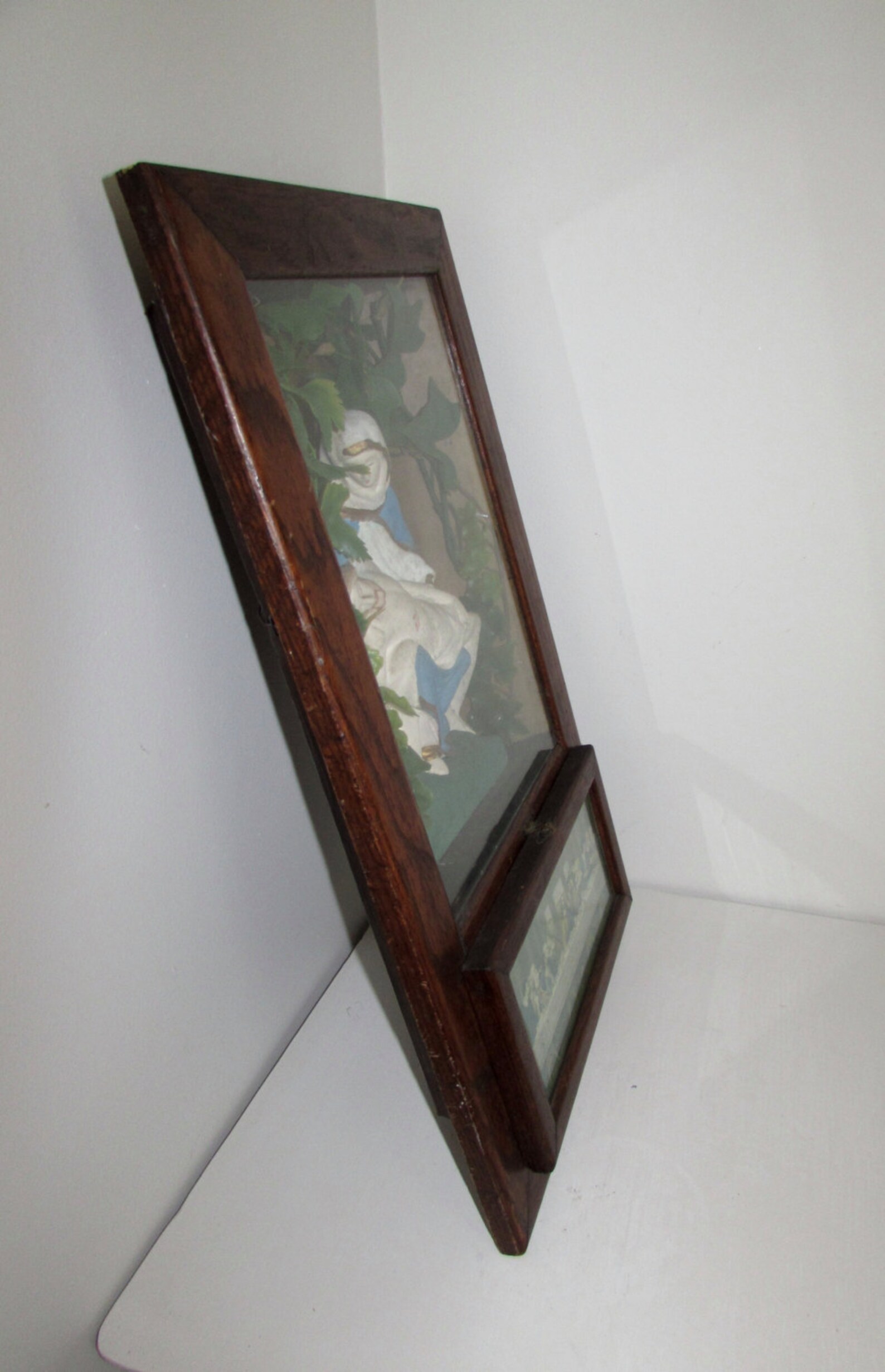 Antique the Last Supper Catholic Priest Last Rites Box Cabinet | Etsy