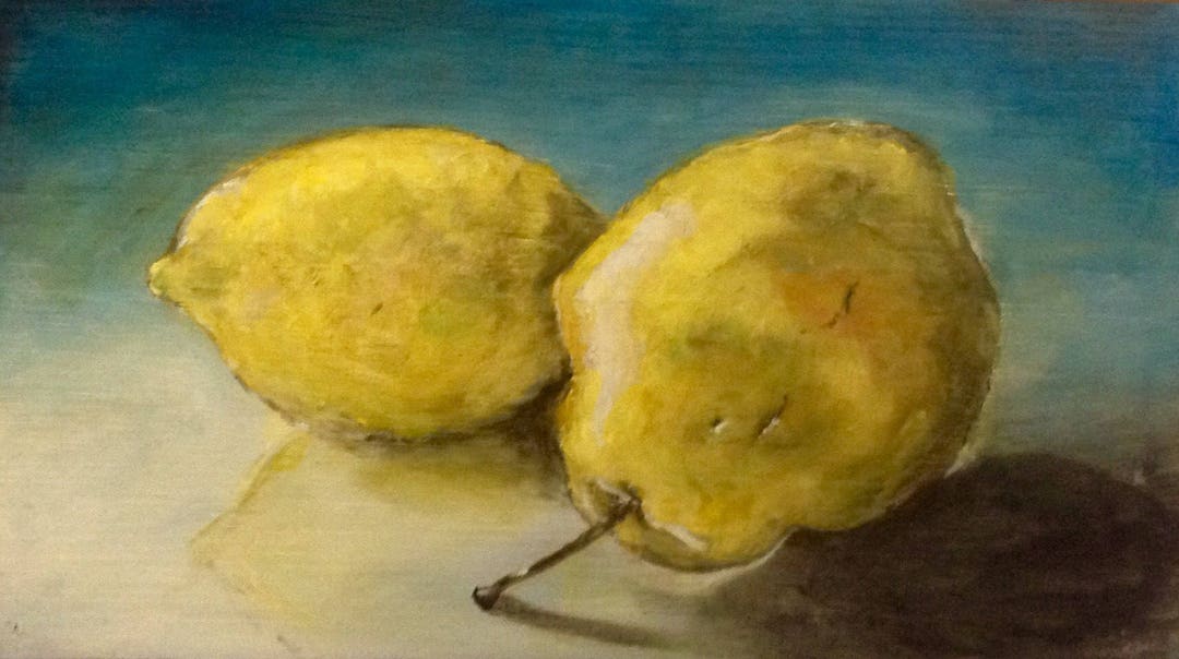 Lemon and Pear - Etsy