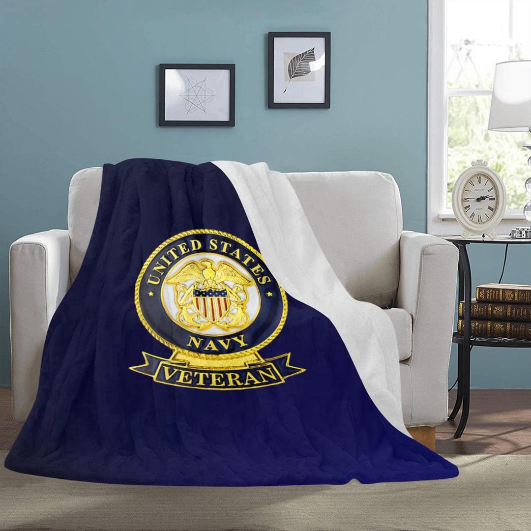 United States Air Force Veteran Custom 60x80 Inch Microfiber Flannel ...
