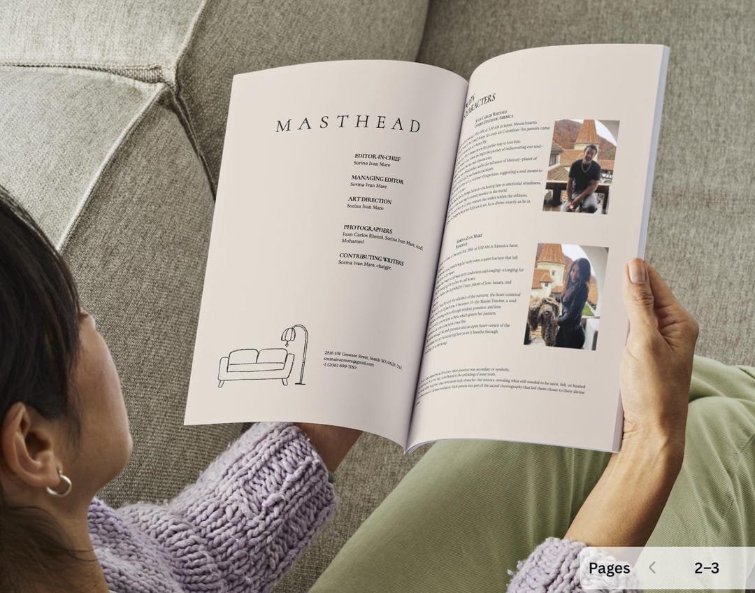 Personalized Photo Magazine: Custom Love Story Keepsake - Etsy