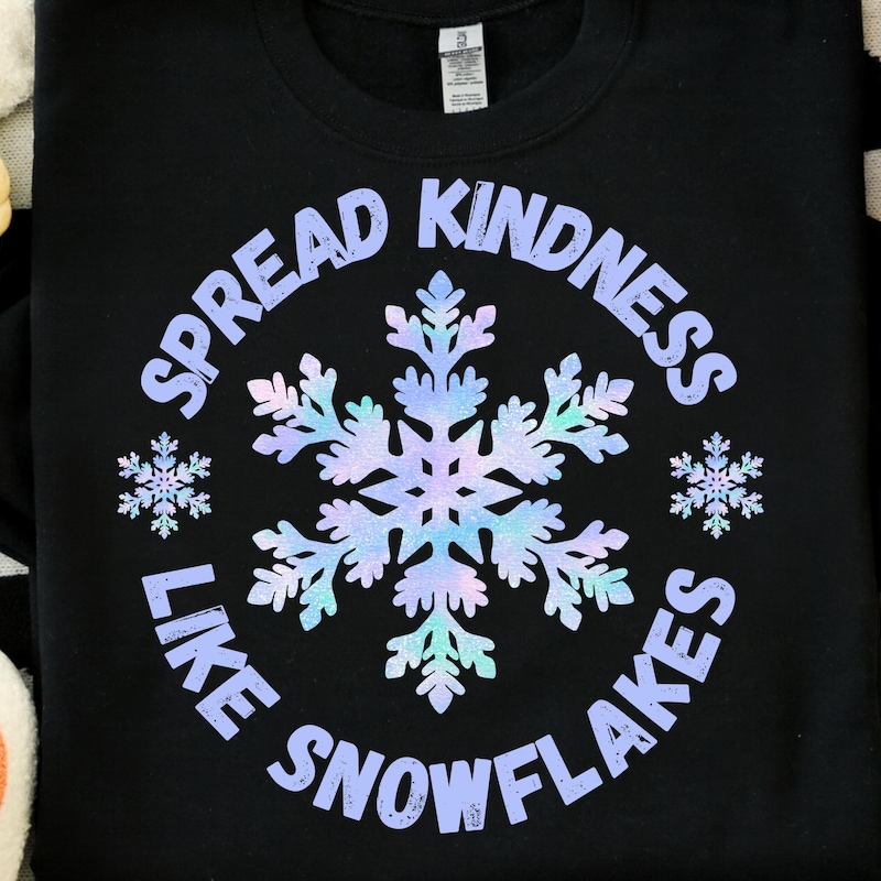 Kindness Snowflakes Png - Etsy
