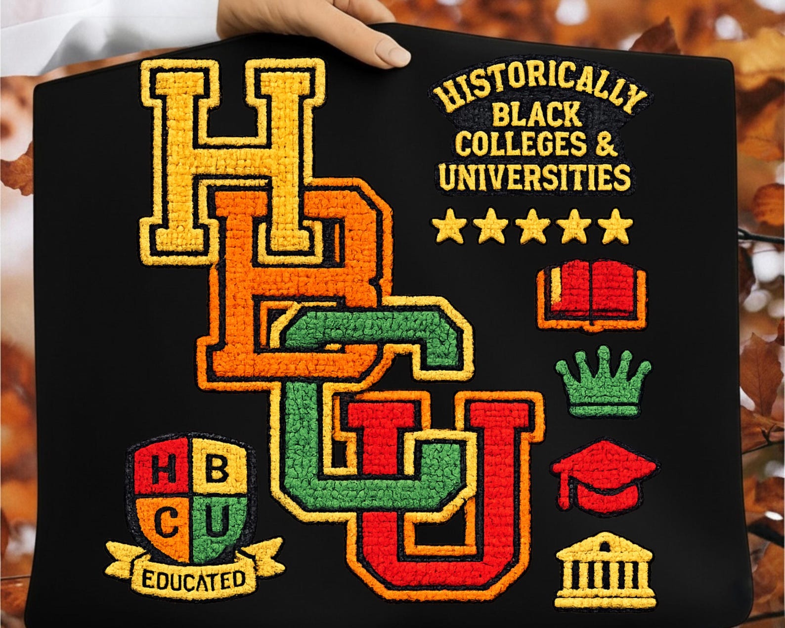 HBCU Crochet Style PNG | Historically Black Colleges Universities ...