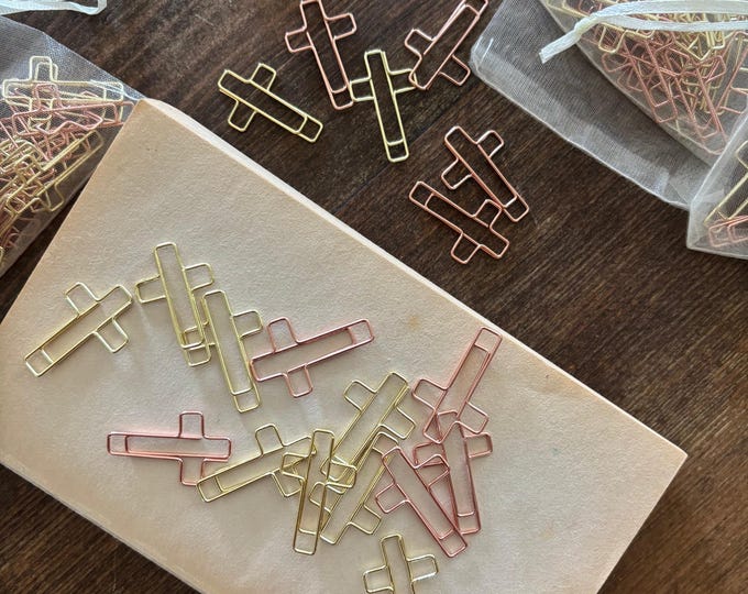 Cross Page Markers / Paper Clips / Christian Gift - Etsy