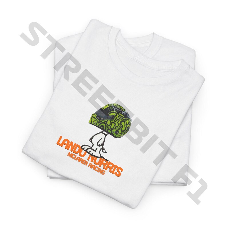 Lando Norris Snoopy F1 Shirt, Formula 1 Racing Tee, Cute Lando Norris ...