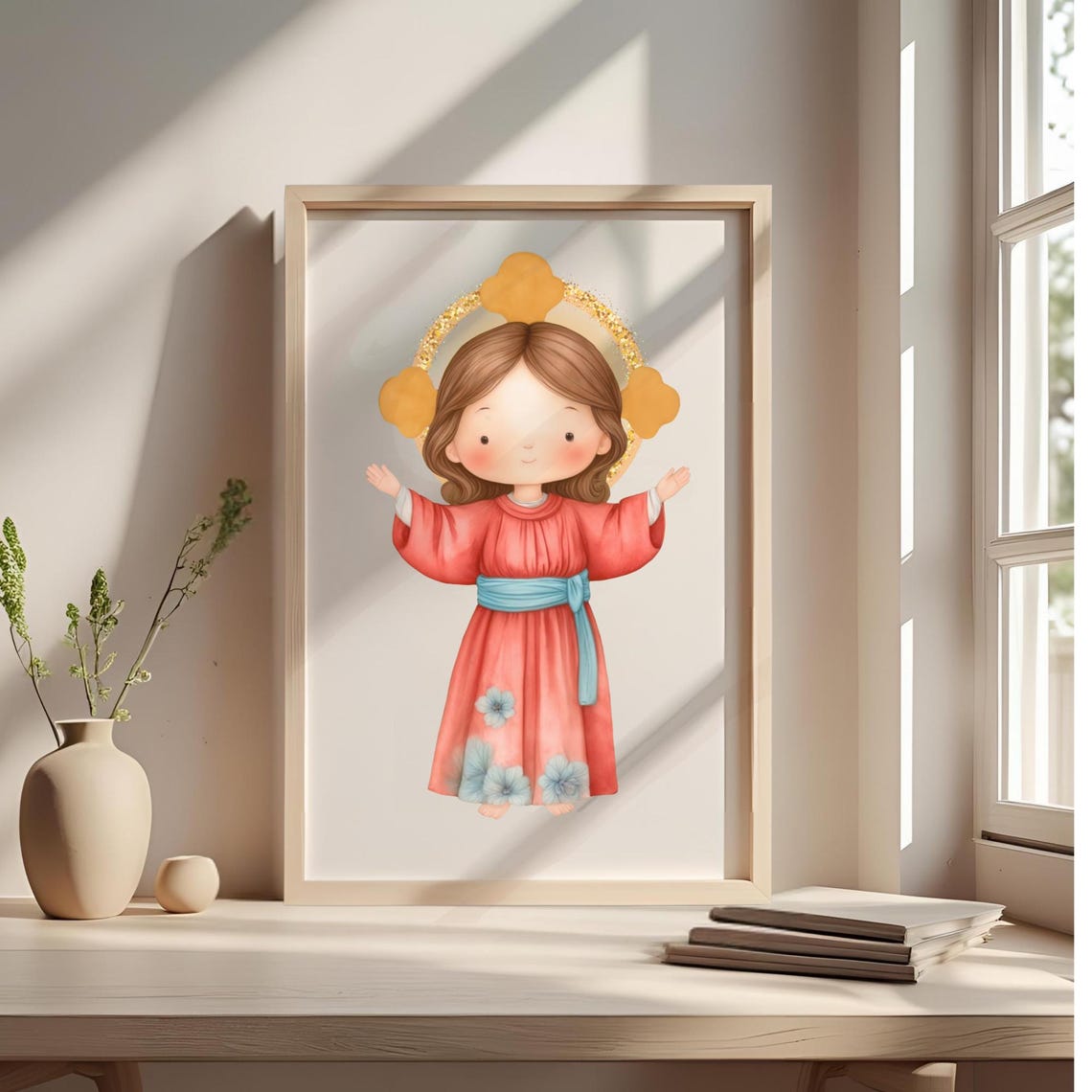 Divino Niño Jesús | Ilustración PNG | Santitos Clipart | Acuarela ...