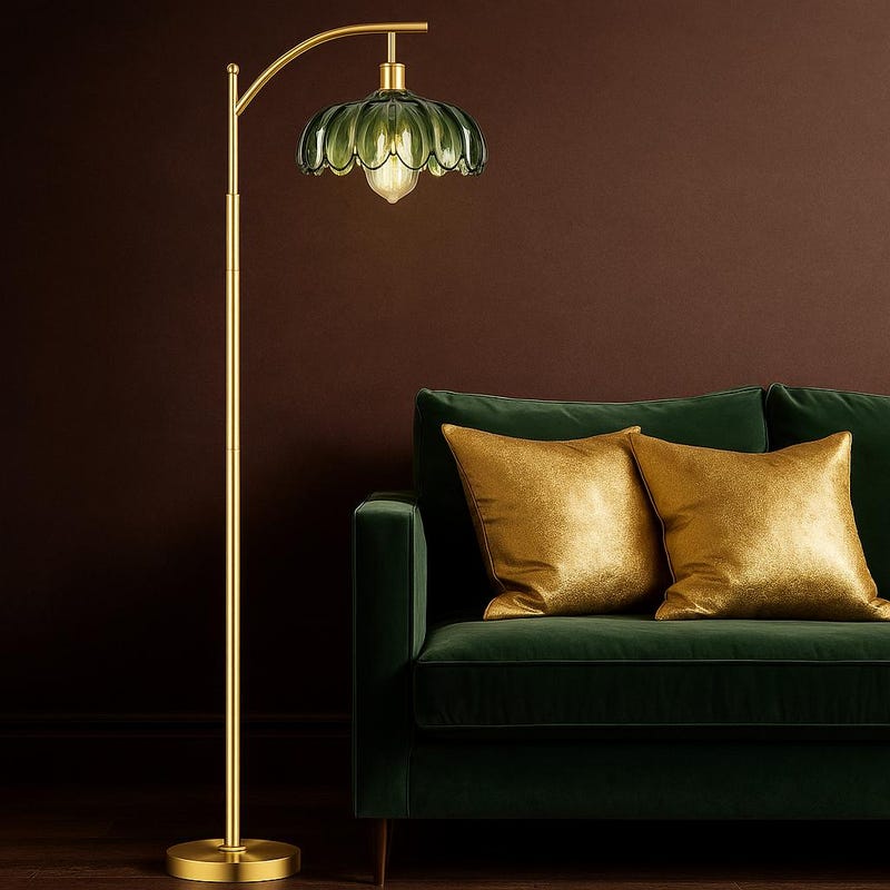 Glass Lamps Flower - Etsy