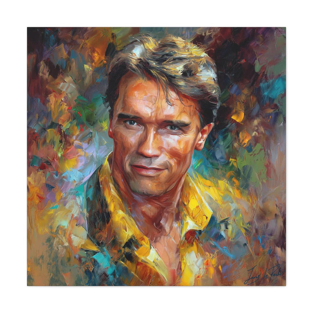 Arnold Schwarzenegger - Mr Kimble - Unique Artistic Impression - Art ...