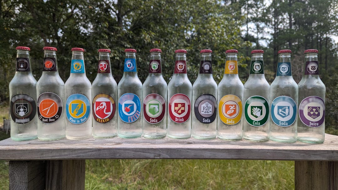 Zombies Perk Drink Labels | Printable Soda Sticker Set - Etsy