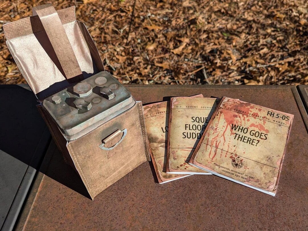 Invisible Gadget & Military Magazines Printable Papercraft Files - Etsy