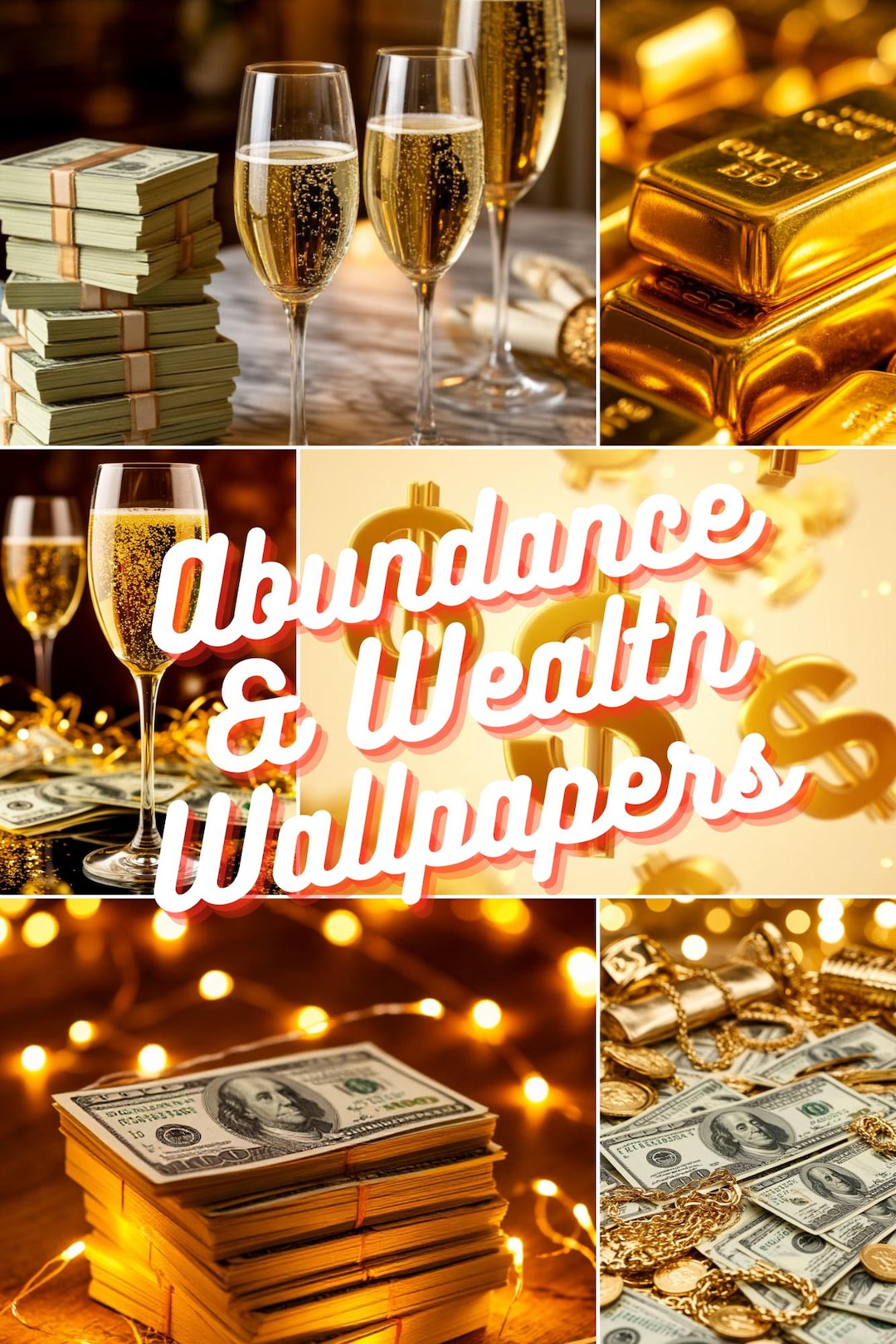 Money Magnet Wallpapers: Luxury Lifestyle Affirmations (digital ...