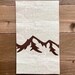 Spruce Tree Outline Greeting Card - Etsy