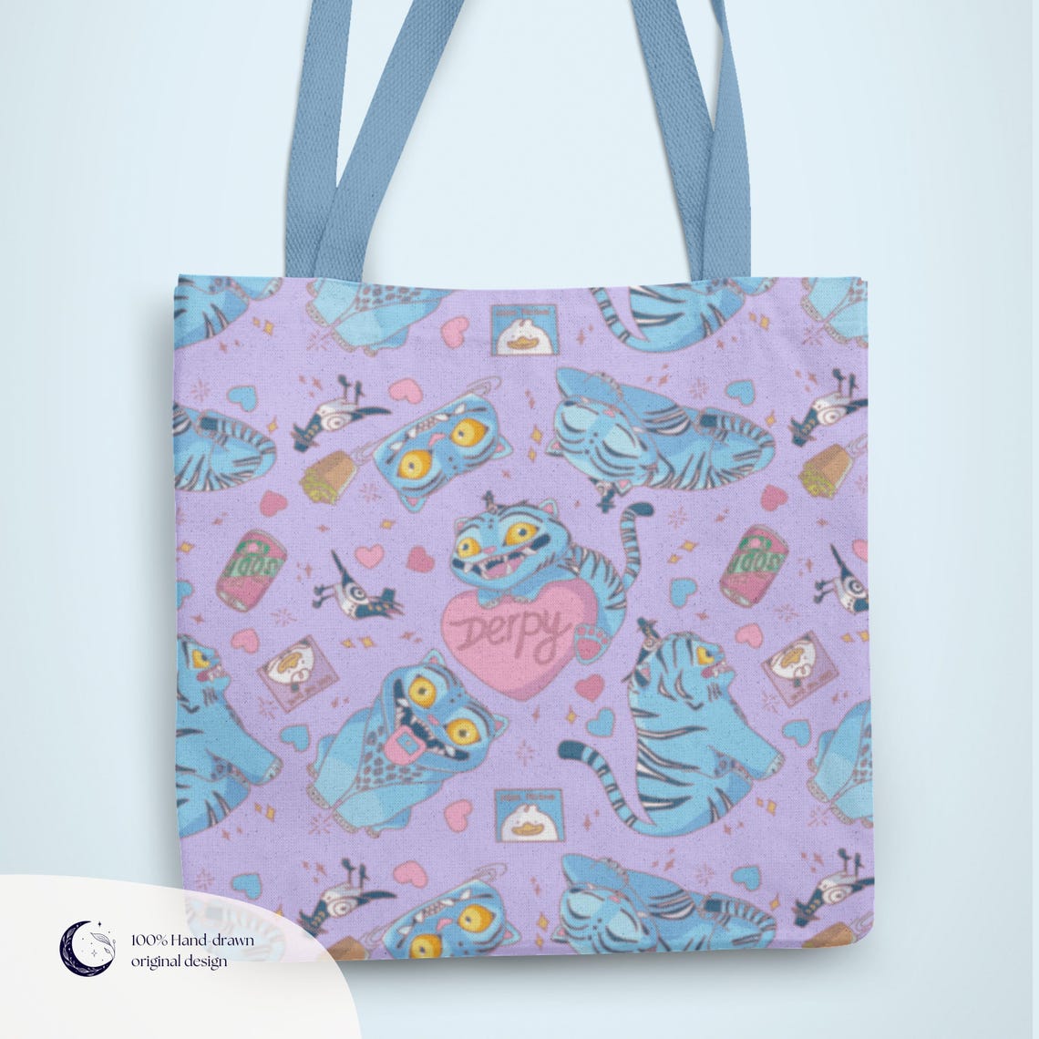 K-POP Demon Hunter Derpy Tiger Seamless Pattern (digital Download) - Etsy