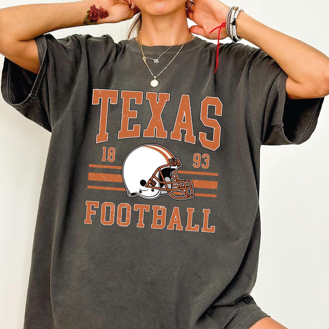 Retro Custom Football Comfort Colors T-shirt, Trendy Mascot Football ...