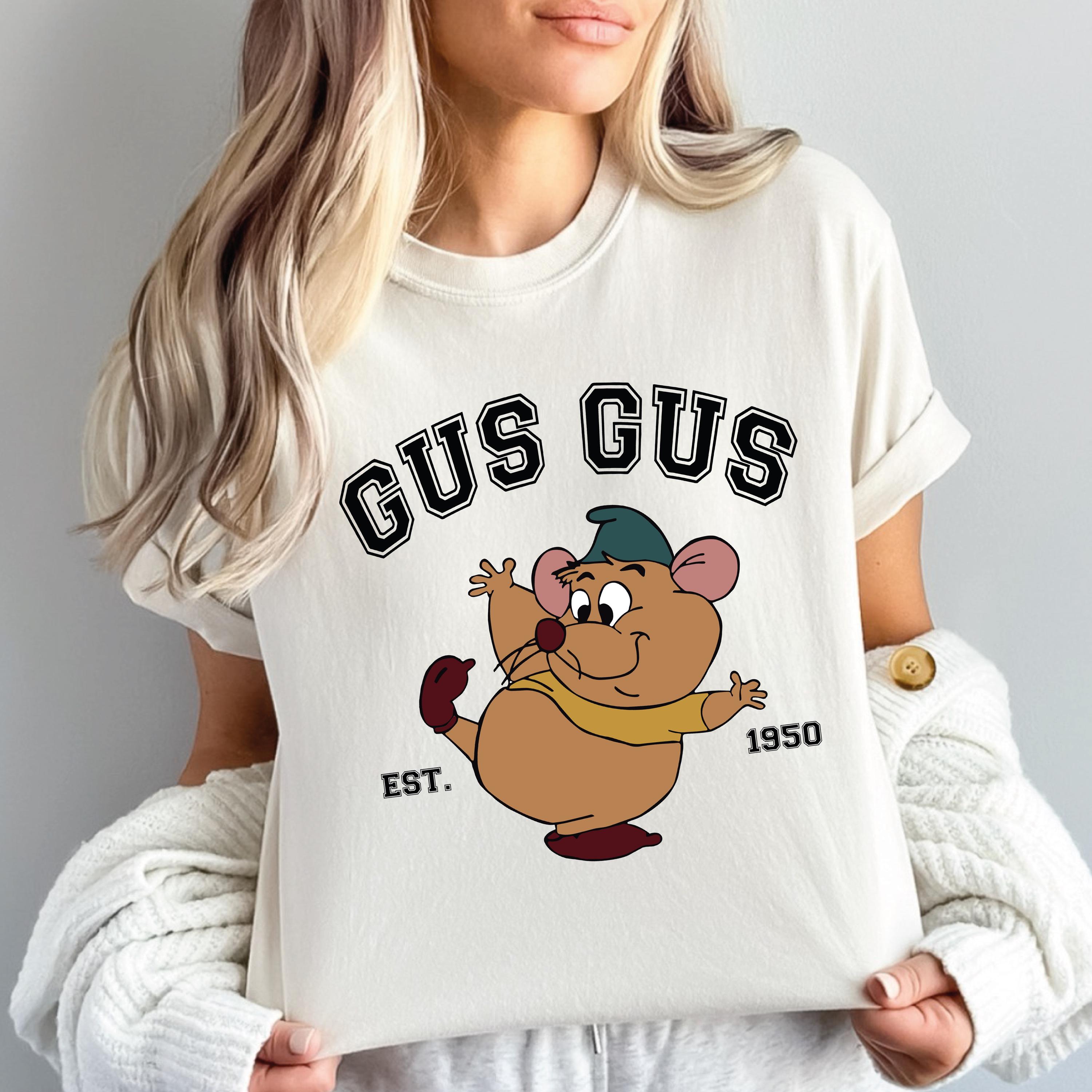 Comfort Colors Gus Gus Mouse Shirt, Disney Cinderella Gus Gus Shirt ...